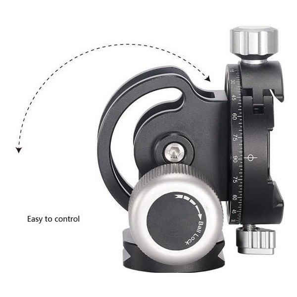 LEOFOTO VH-10 – Rotule fluide légère et robuste jusqu’à 10 kg
